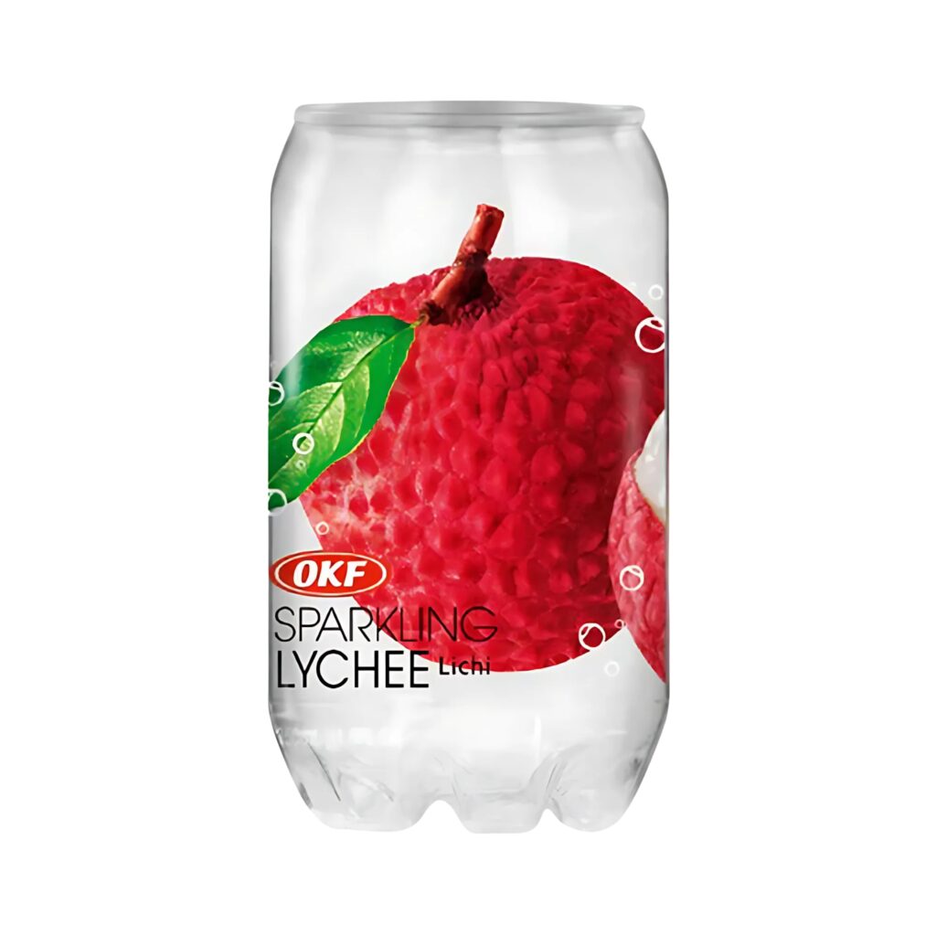 OKF Sparkling Lychee Lite – 350ml - japanesenkoreanmart