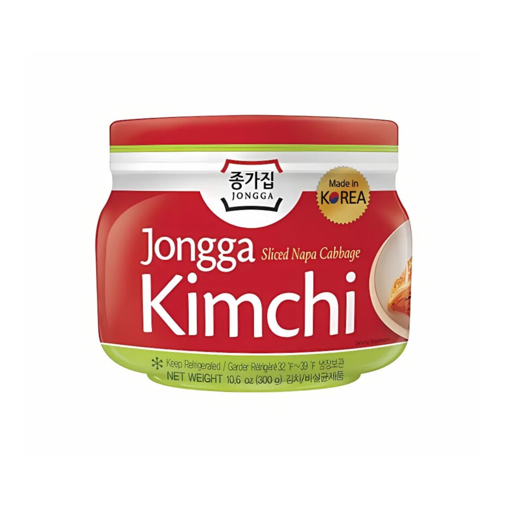 Jongga Fermented Napa Cabbage Kimchi 300g - japanesenkoreanmart
