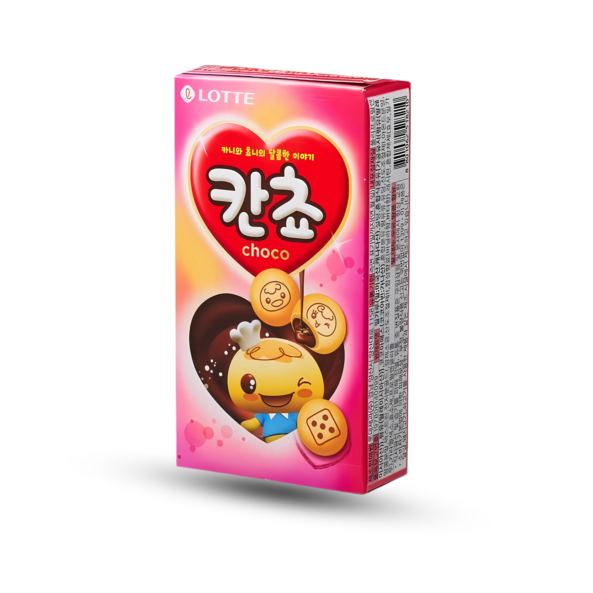 Lotte Kancho Choco Biscuit 54g - japanesenkoreanmart
