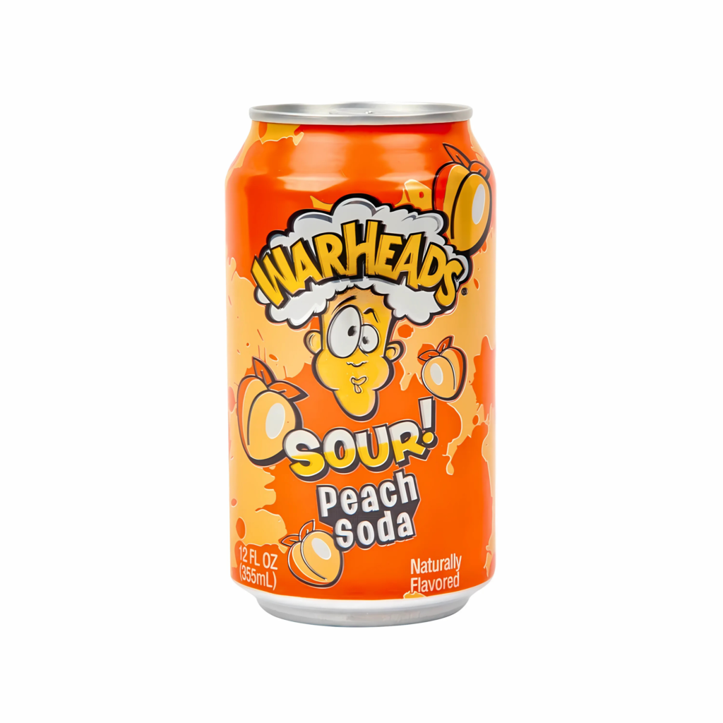 Warheads Peach Soda 330ml - japanesenkoreanmart