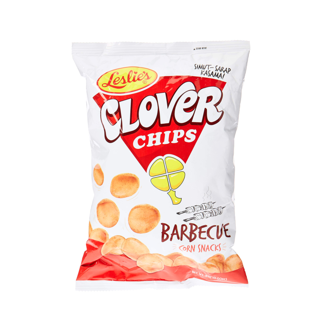Leslie's Clover Chips Barbecue (145g) - japanesenkoreanmart