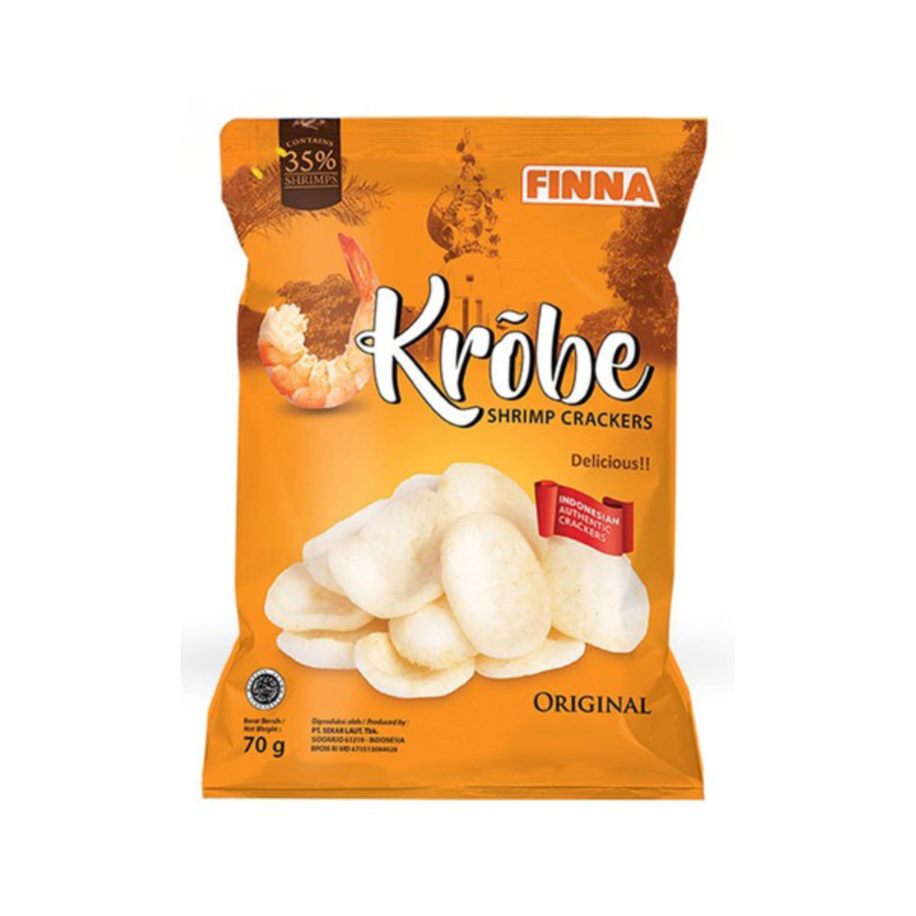 Finna Krobe Shrimp Crackers Original 70 gr - japanesenkoreanmart